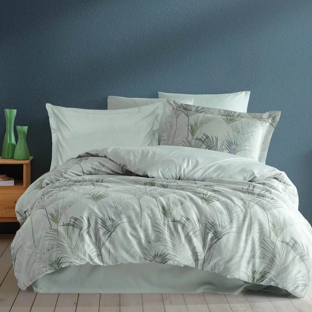 SATÉNOVÉ POVLEČENÍ LUXURY PREMIUM PALMIRO 160X200 CM, 2KS 70X80 CM LISTY
