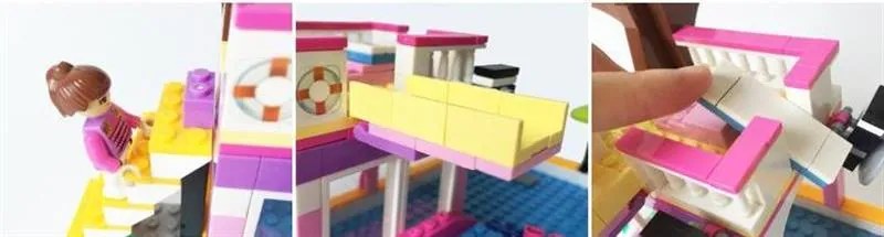 Blocki Lalilandia stavebnice Zábava u bazénu typ LEGO FRIENDS 302 dílů