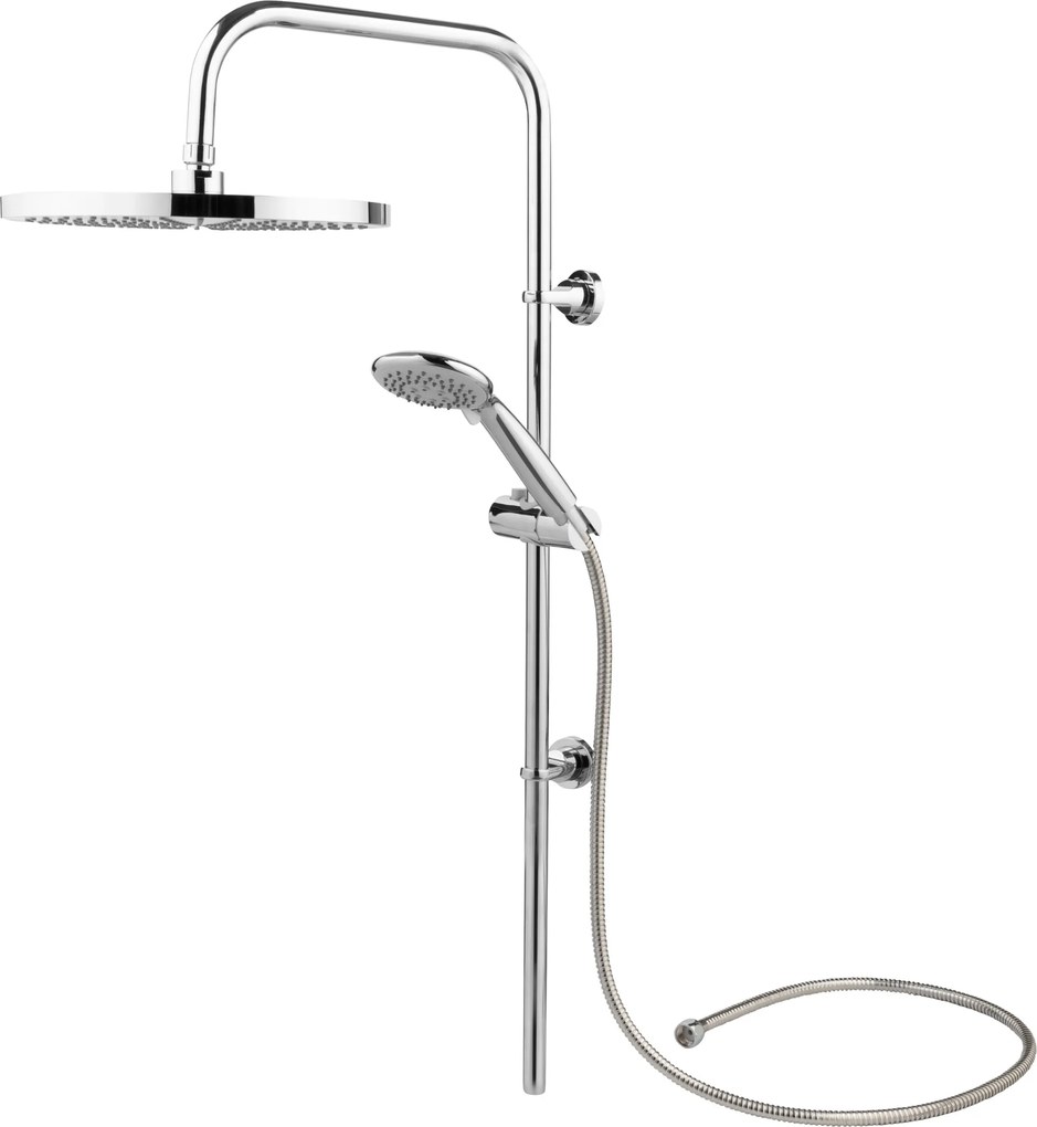 Livarno® Nadhlavový sprchový set XXL (chrom)