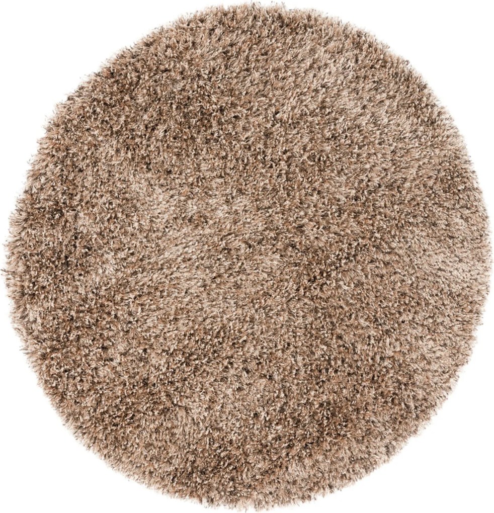 Osta, Kusový koberec Rhapsody 2501 600 kruh, 200x200 (průměr) kruh, hnědá, kancelář