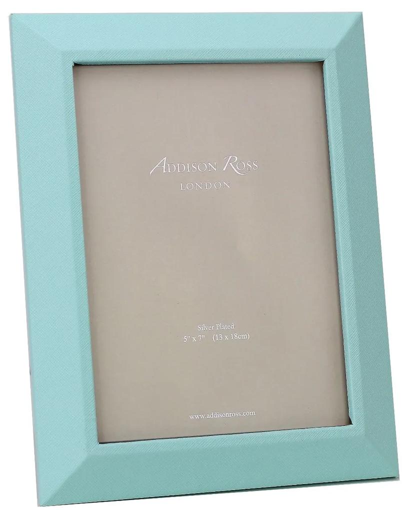 ADDISON ROSS Kožený rámeček na fotografie Faux 13 x 18 cm, zelený