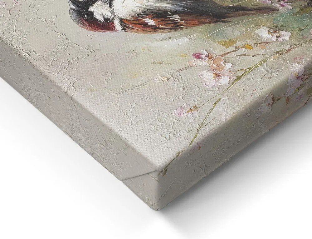 Tištěný obraz na plátně 32x32 cm Sparrow – Styler