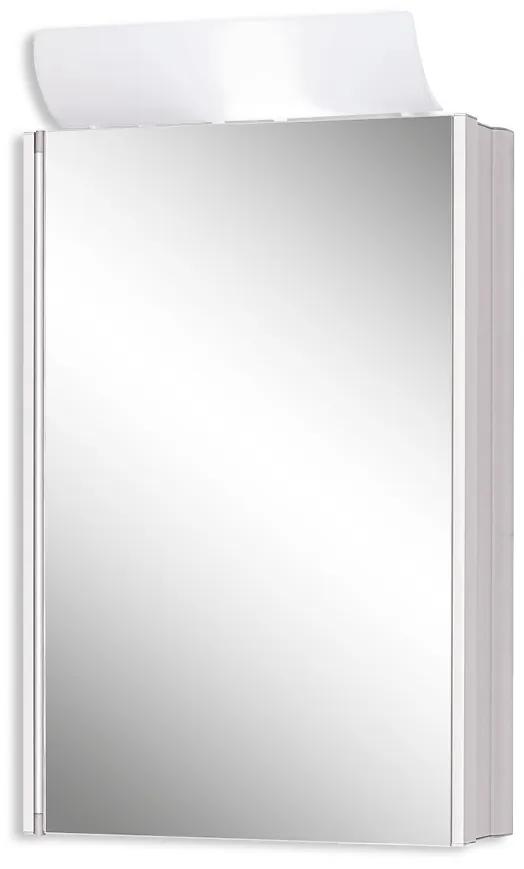 Jokey Zrcadlová skříňka - aluminium SINGLE ALU