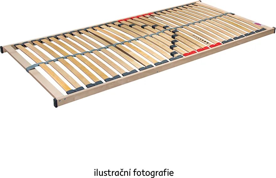 Rošt lamelový, 140x200 cm, DOUBLE KLASIK NEW