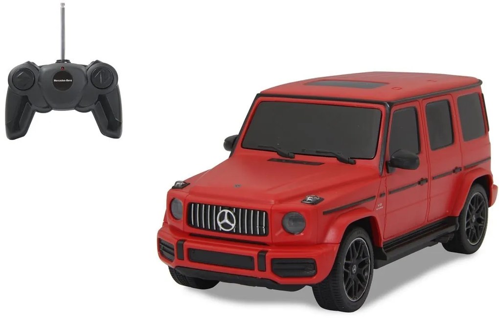 Rc auto jamara mercedes-amg g 63, 27 mhz, 1:24 červený