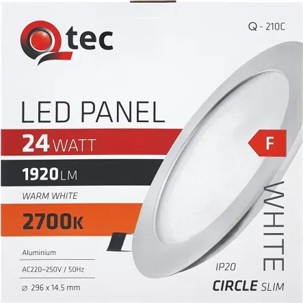 LED Podhledové svítidlo QTEC LED/24W/230V 2700K