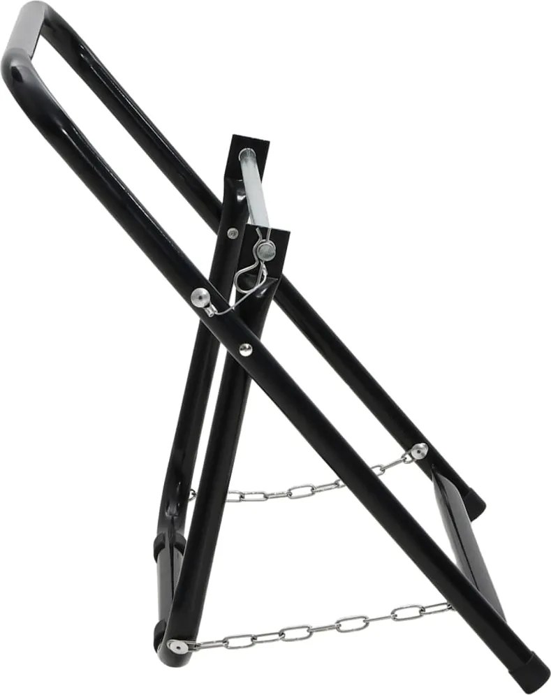 Stojan na hadici 48 cm 45 kg černá ocel s práškovým nástřikem 156041