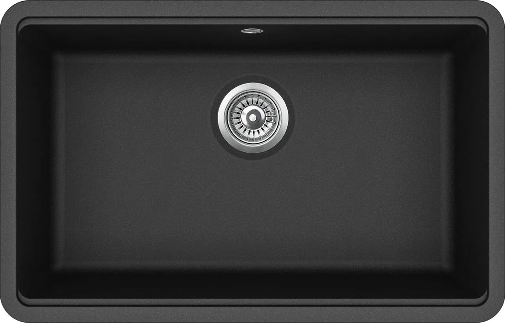 Aquastone DEEP 90 XL U černá metalická