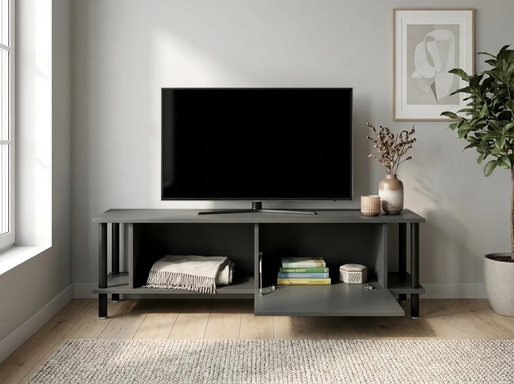 TV stolek PARIS 150 cm, antracit