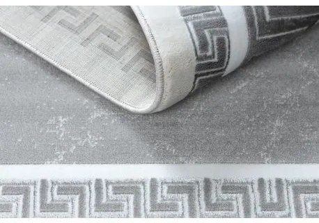 Dywany Luszczow Kusový koberec GLOSS 2813 27, rám, řecký šedá Rozměr koberce: 240 x 330 cm