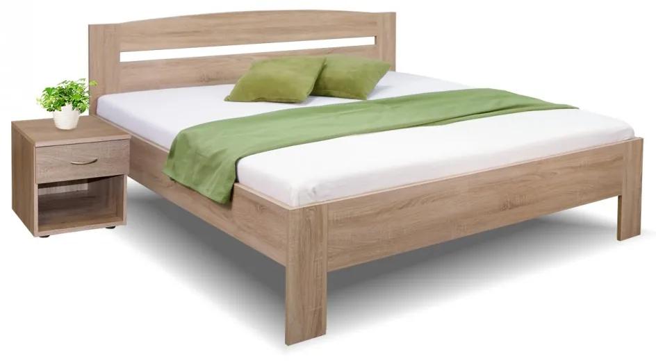 Jednolůžková postel Maria 140x200, lamino , Buk icon