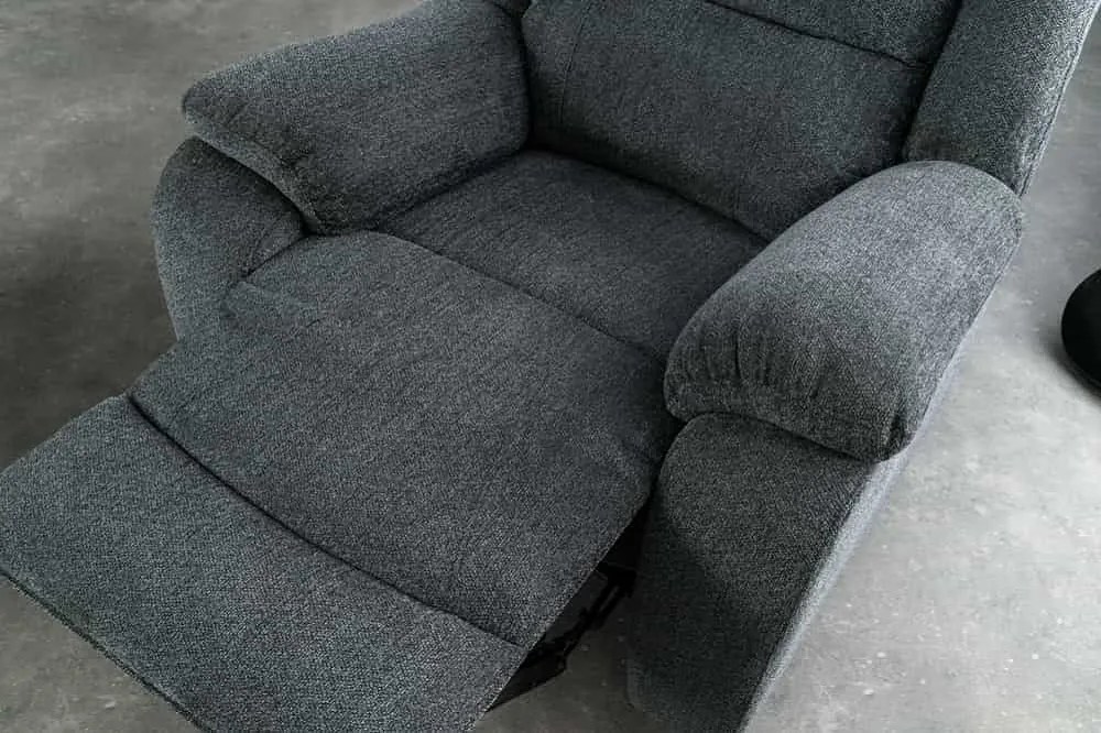 Designové křeslo Movie tmavě šedé