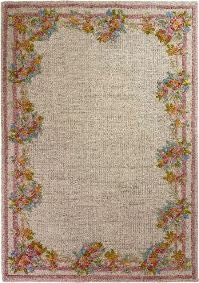 Ručně tkaný vlněný koberec 200x300 cm Elise Floral – Flair Rugs