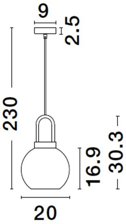 Nova Luce Závěsné svítidlo IRVINE čiré sklo černý kabel mosazný zlatý kov E27 1x12W