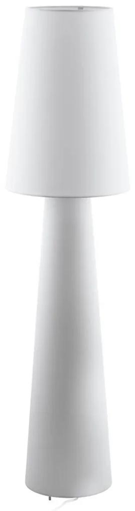 Moderní stojací lampa CARPARA, 143cm, bílá Eglo CARPARA 79131