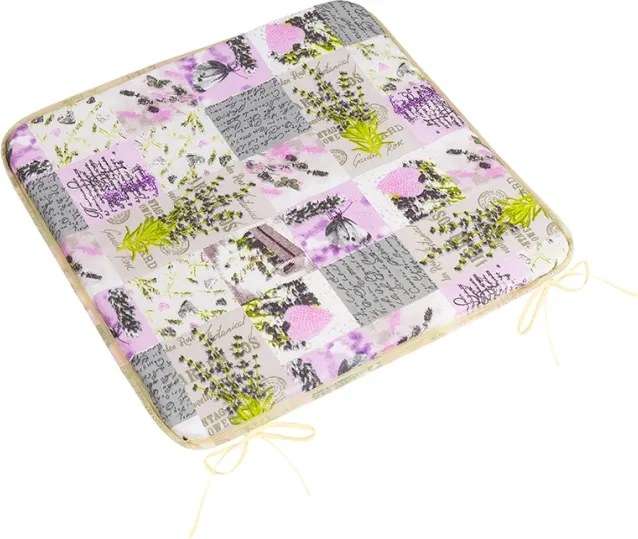Bellatex Sedák Adéla hladký 40x40 cm Patchwork lila