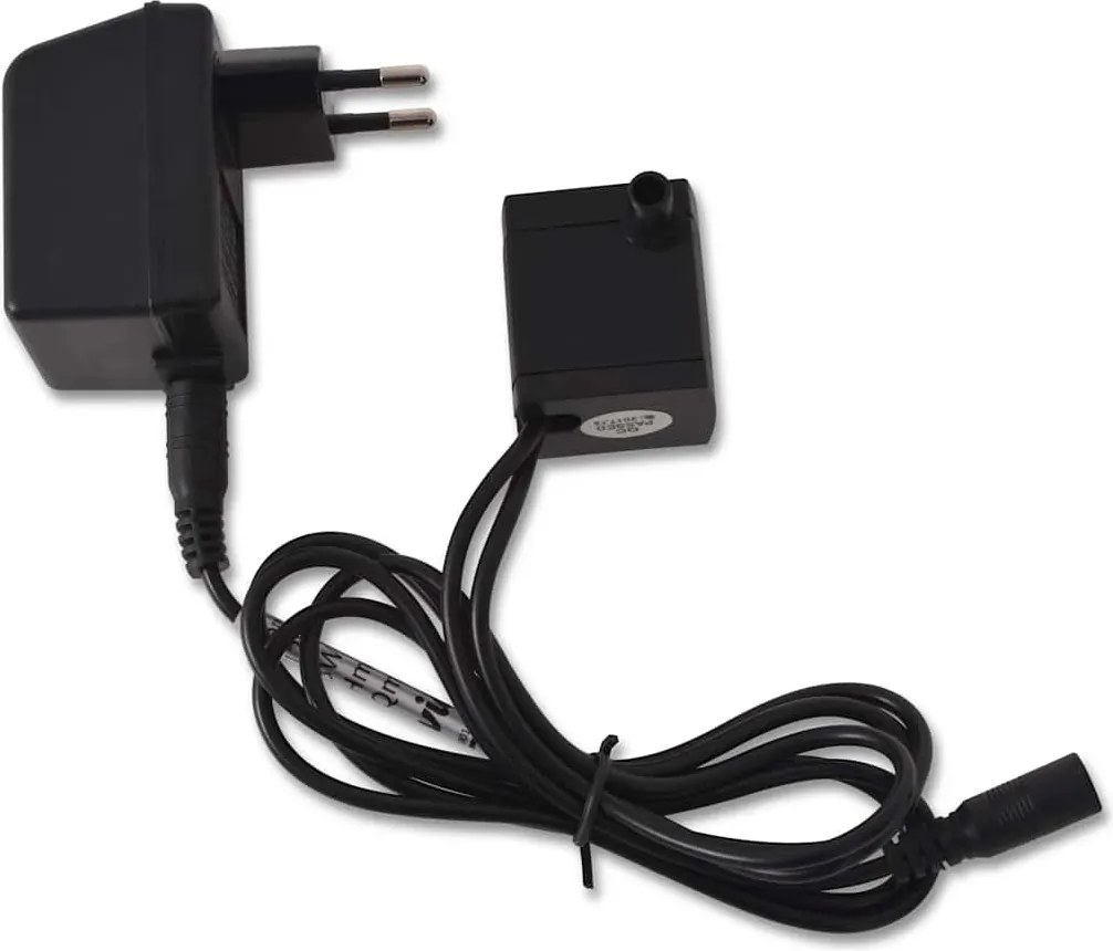 Interiérová fontána s LED osvětlením polyresin 244285