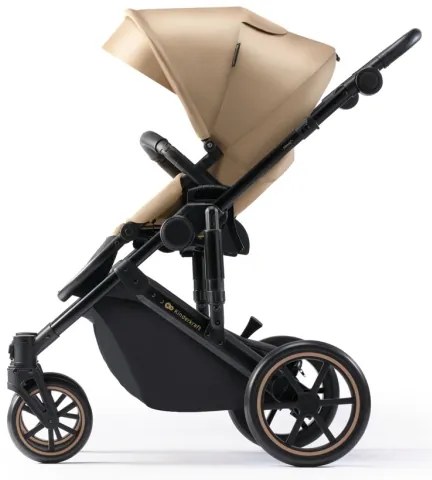 KINDERKRAFT SELECT - Kombinovaný kočárek 3v1 PRIME 2 Premium Sandrose beige