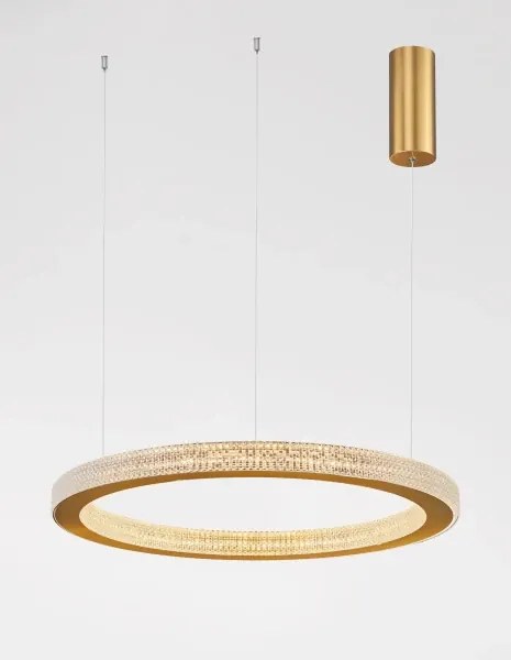 LED lustr Fiore 60 zlaté