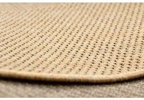 koberec SISAL FLOORLUX 20079 mais / káva velikost 140x200 cm | krásné koberce cz