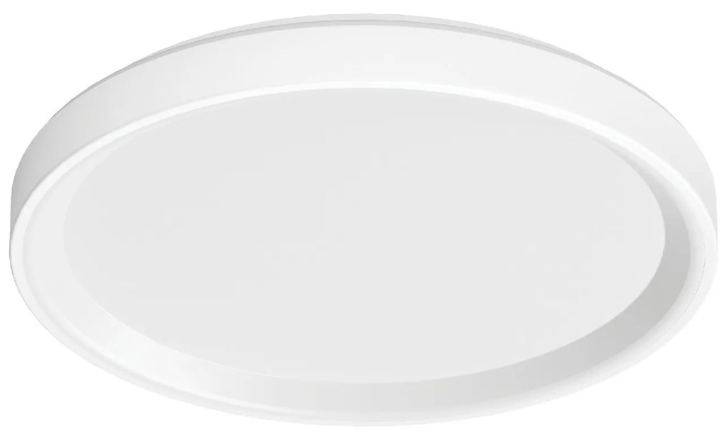 Linea Light Iside, bílé stropní/nástěnné svítidlo, 42W LED 3000K, prům. 55,2cm