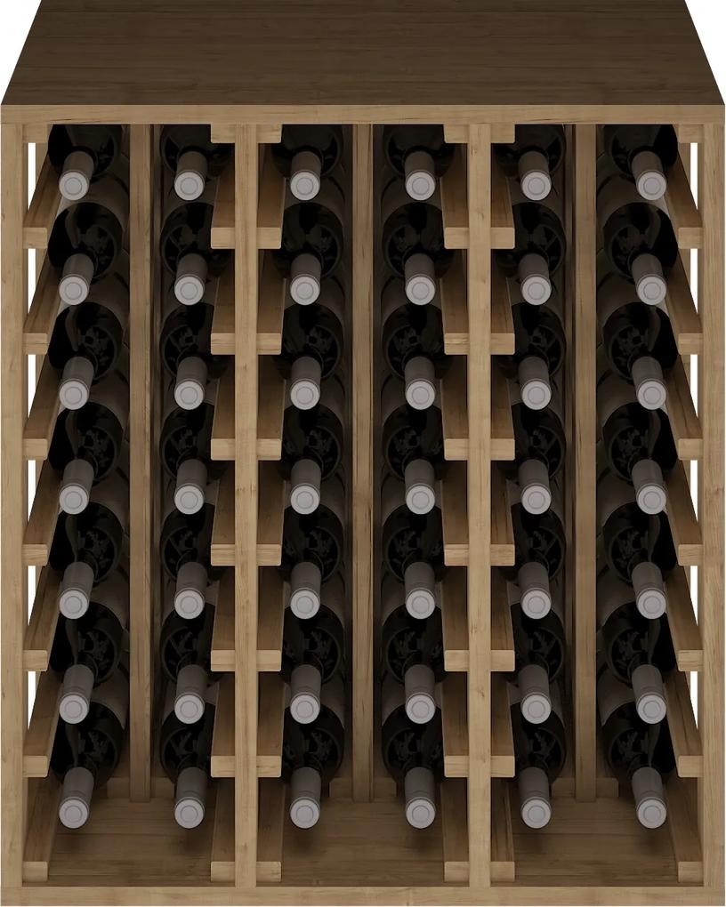 Expovinalia Regál na víno CANEDO VI Materiál a odstín: Borovice s odstínem světlý dub