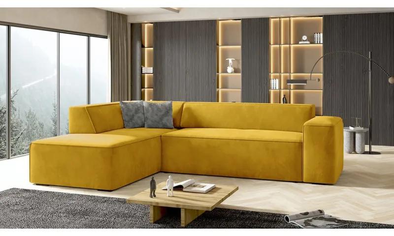 Rohová sedačka do obývacího pokoje Ardisia Premium, Potah: Baloo 2073, Strana pohovky: pravá