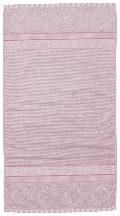 Pip Studio Soft Zellige froté ručník 55x100cm, lila (Froté ručník 55x100)