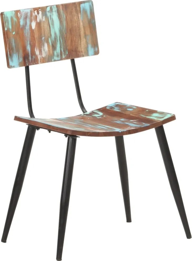 vidaXL Jídelní židle 4 ks masivní recyklované dřevo [3056368]
