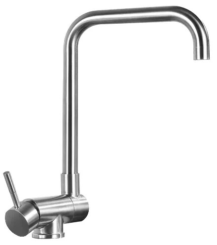 Mexen Madox kuchyňská baterie podokenní, inox - 672000-00