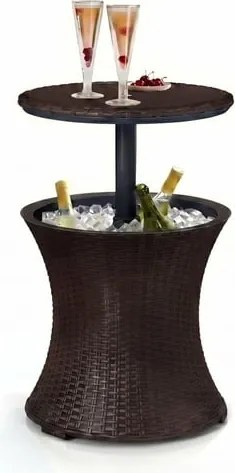Keter Cool bar chladicí stolek hnědá plast 30l 230902