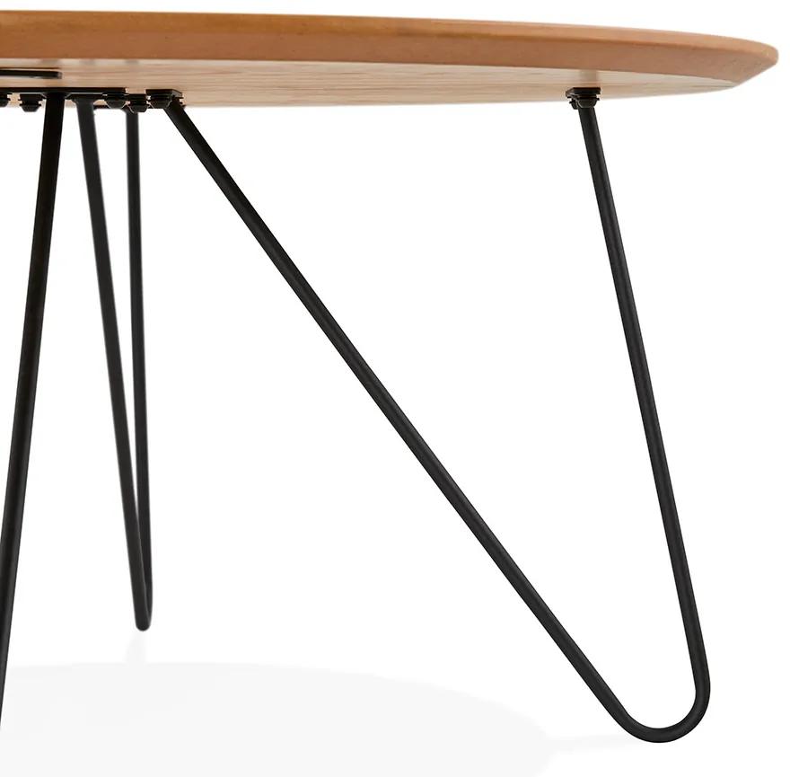 Kokoon Design Konferenční stolek Runda Barva: Černá