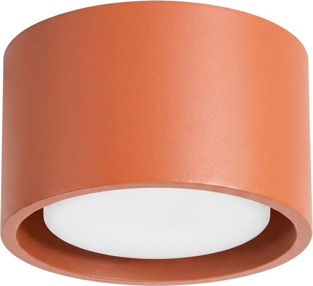 Sollux Lighting Stropní svítidlo MODO 1 okrově červené GX53
