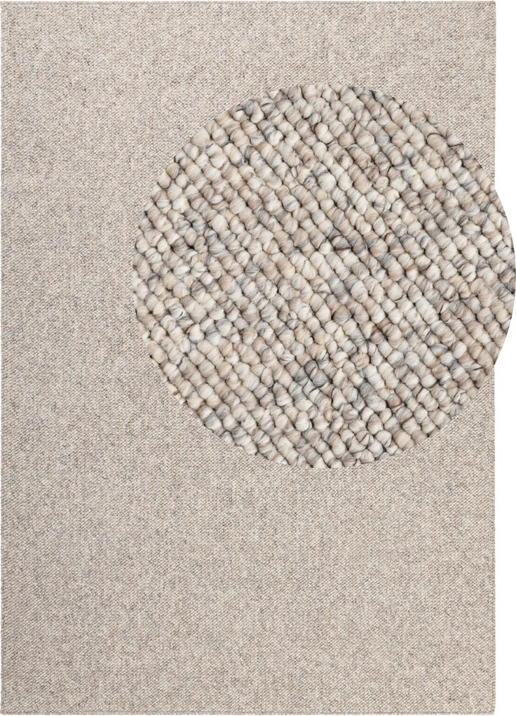 ELLE Decoration, AKCE: 💧🛡️120x170 cm Kusový koberec Wolly Ultra 106230 Dark Cream z kolekce Elle + aplikovaná impregnace, béžová, ložnice
