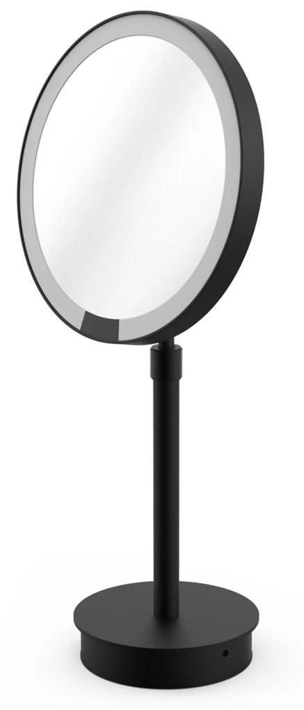 Decor Walther Aku LED kosmetické zrcadlo JUST LOOK SR černý mat