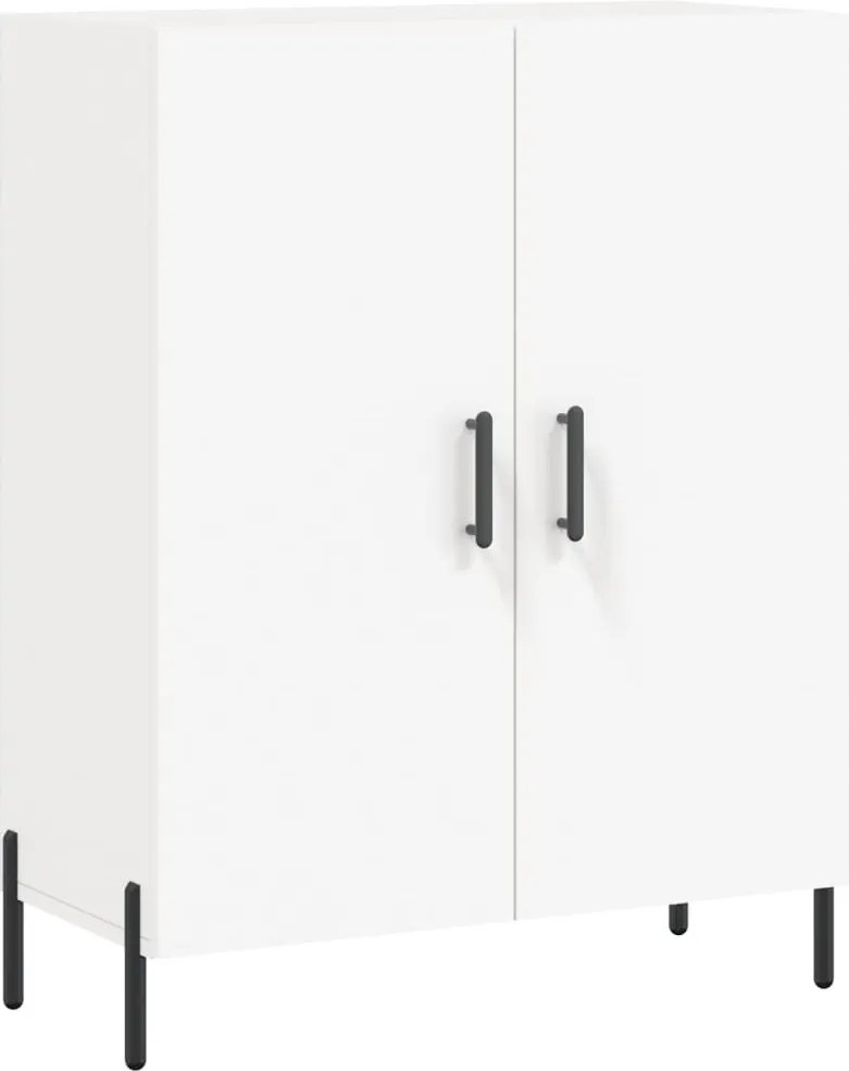 Skříň highboard bílá 69,5 x 34 x 180 cm kompozitní dřevo 3198217