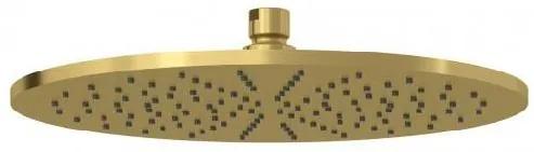 Kludi A-Qa - Hlavová sprcha, průměr 40 cm, kartáčované zlato 64340N0-00