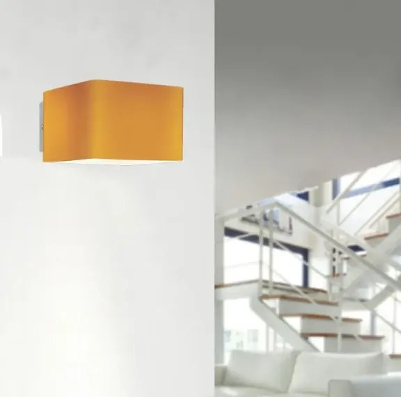 Designové nástěnné svítidlo Tulip oranžové