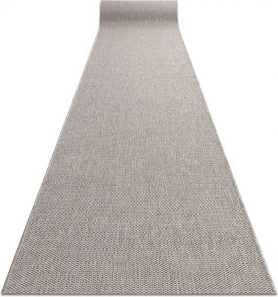 Běhoun SISAL FLOORLUX model 20433 stříbro HLADKÝ