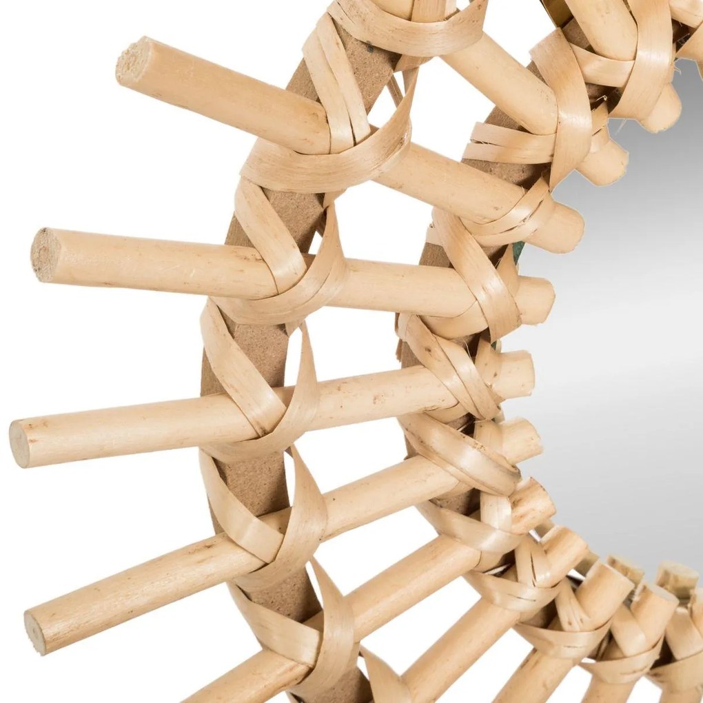 Zrcadlo Sun, béžové, sada 3ks