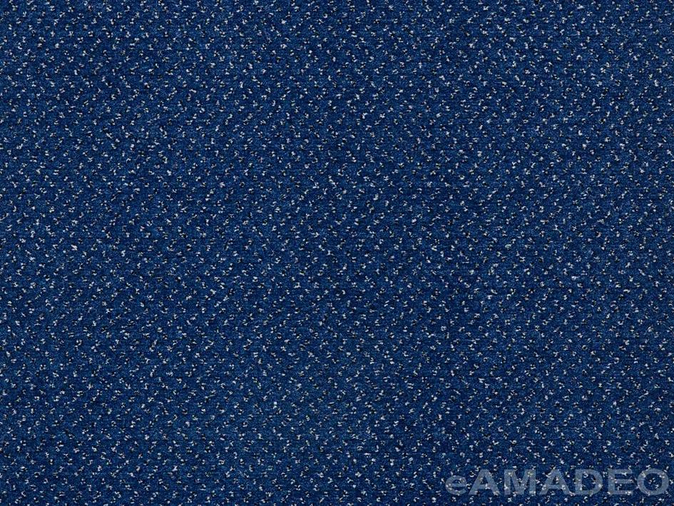 Zátěžový koberec Fortesse 177 - modrý - 4m | 5m