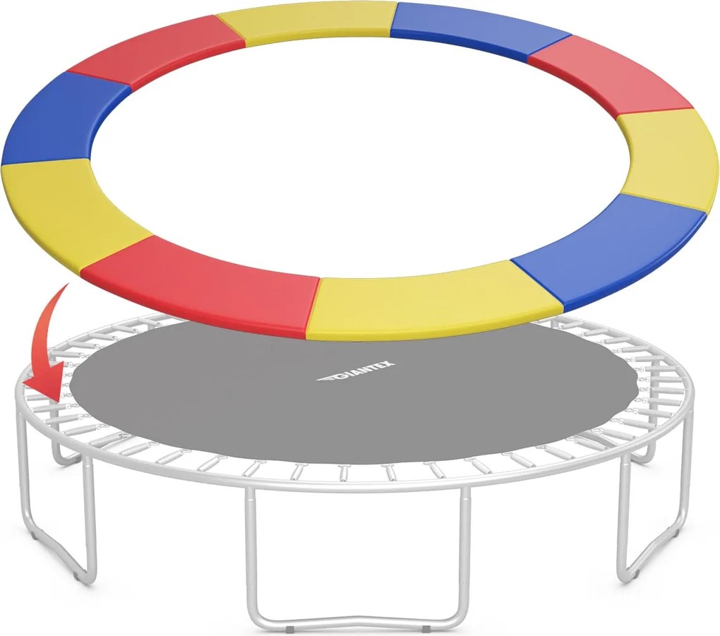 Costway Matrace na trampolíně 427 cm x 427 cm x 10 cm trampolína cvičení fitness