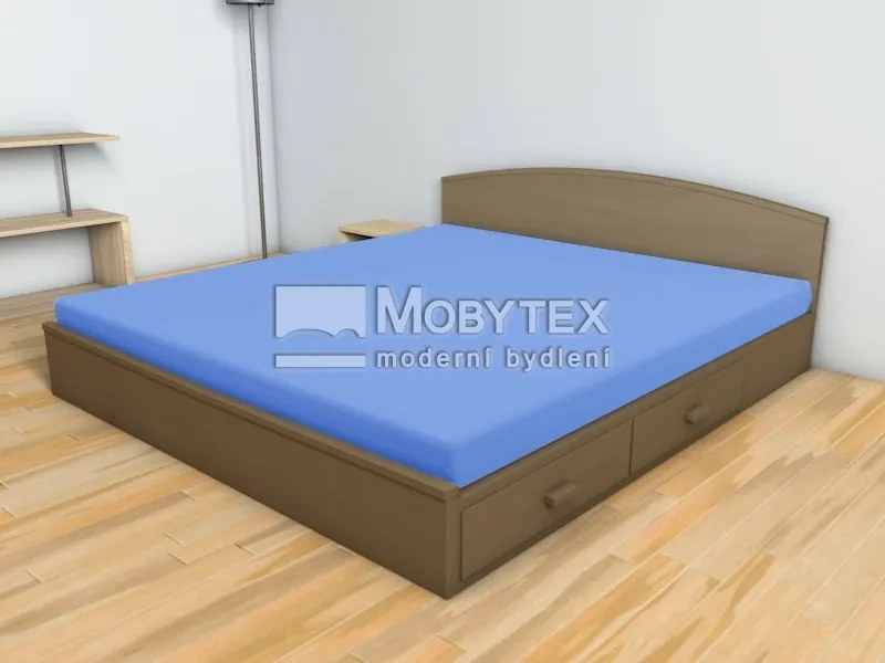 MATĚJOVSKÝ Prostěradlo světle modré Froté Exkluziv 160x200/25