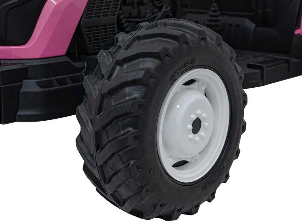 Ramiz Dětský traktor GROW 1804 růžový