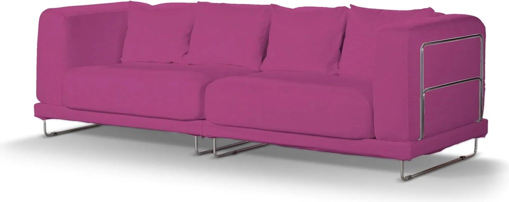 Potah na pohovku IKEA Tylösand 3-místná nerozkládací barva růžová látka pletený vzor