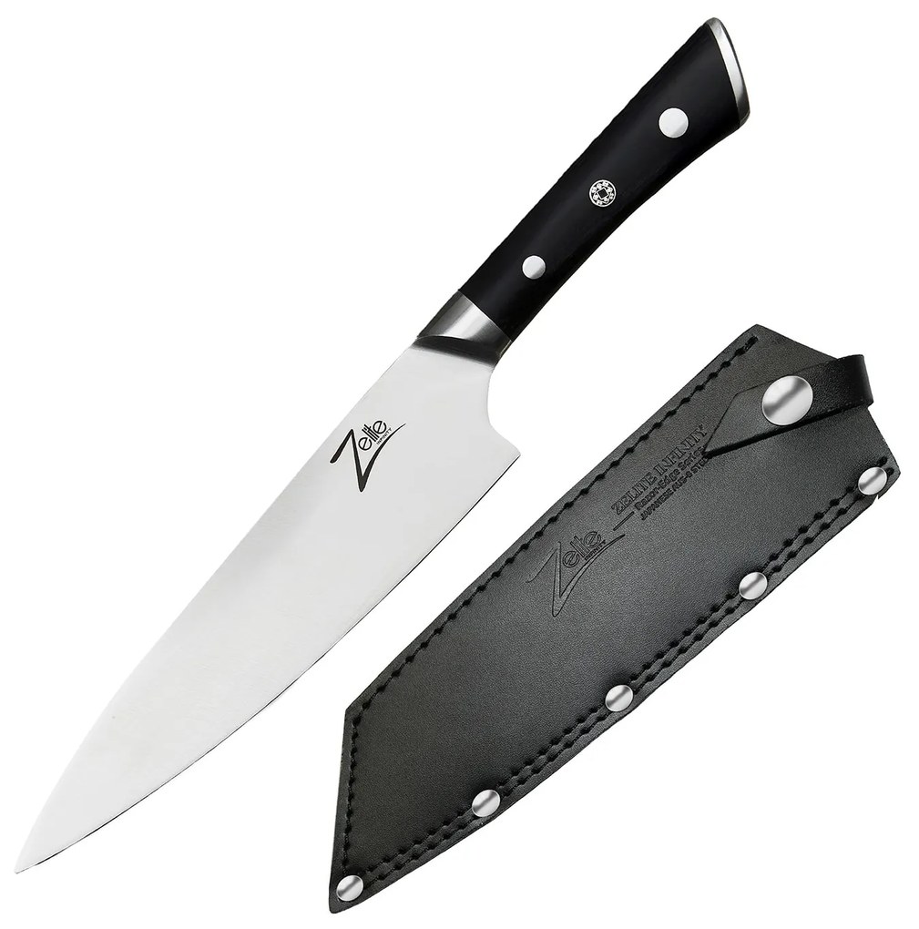 Razor-Edge, 8" kuchařský nůž, 59 HRC, nerezová ocel