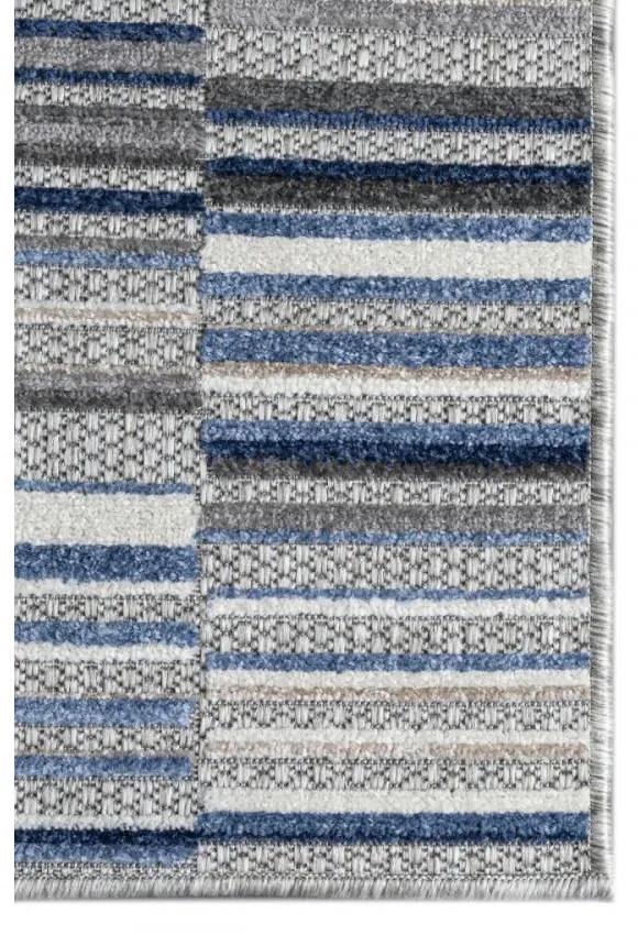 Kusový koberec Avent šedomodrý 120x170cm