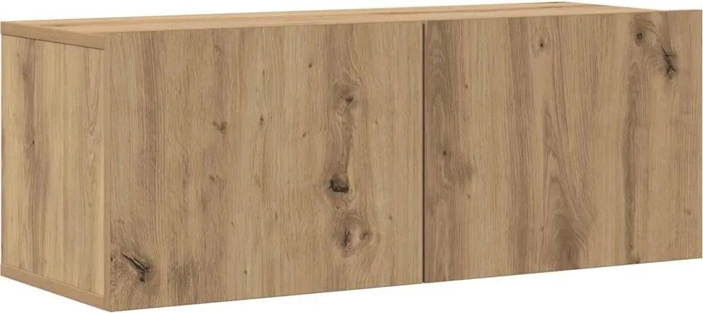 Nástěnné TV skříňky 6 ks dub artisan kompozitní 3328986