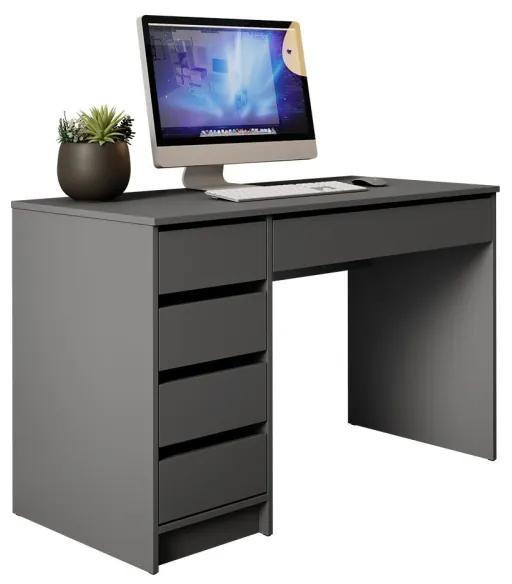 PC stolek Heron, Barva dřeva: černá
