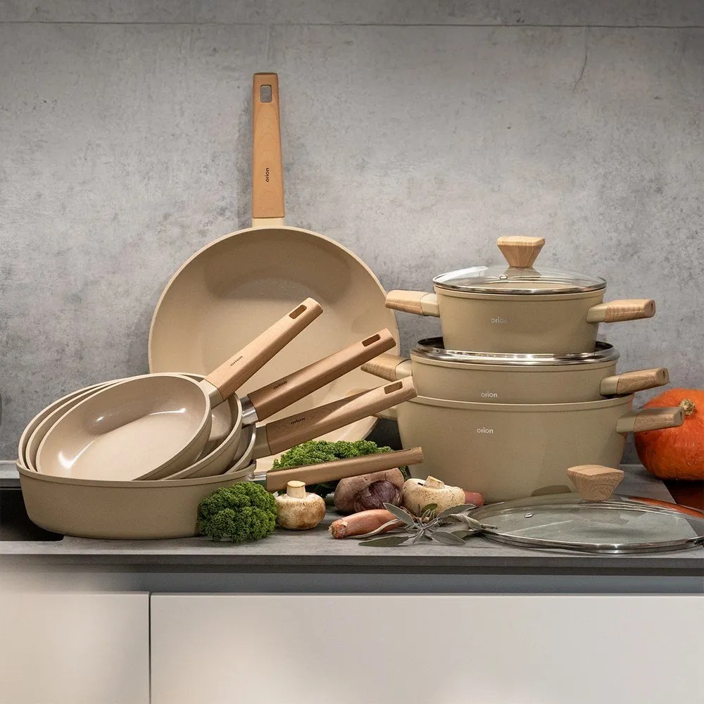 Wok pánev s keramickým povrchem ø 30 cm Ecrina – Orion